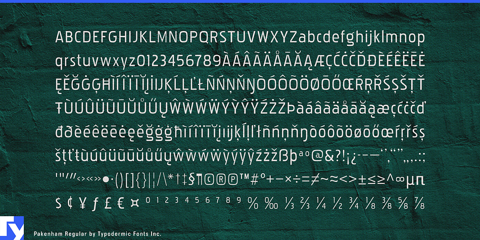 Pakenham Font