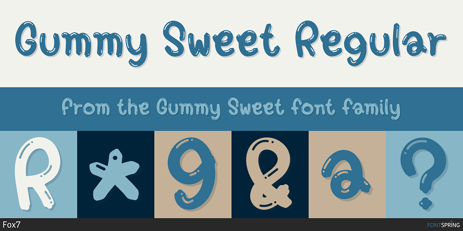 Gummy Sweet Regular Font
