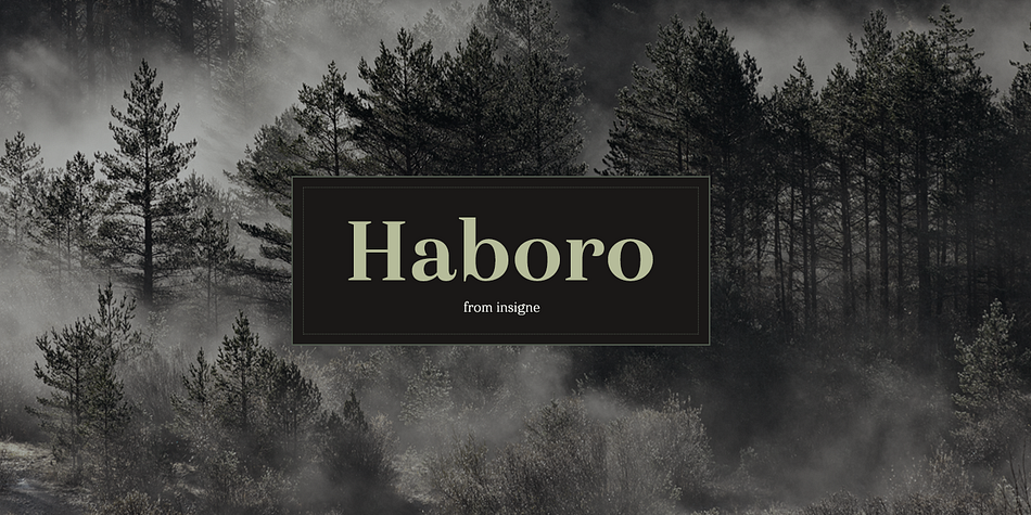 Haboro Font