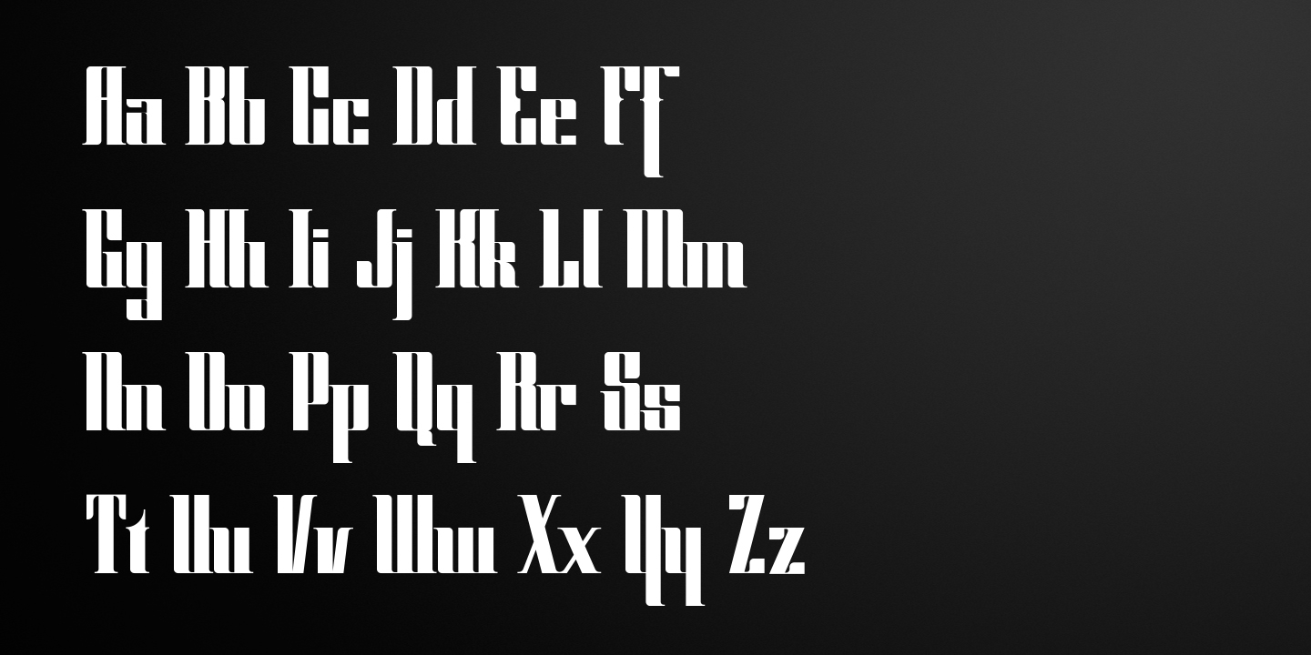 CyberGothic Font