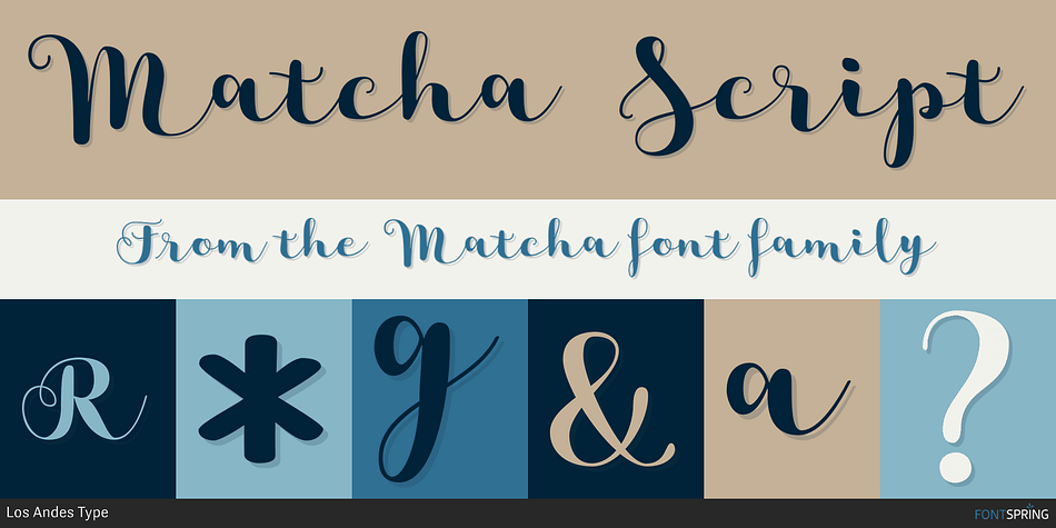 Matcha Script Font