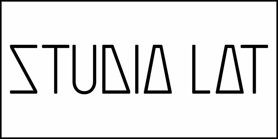 Studio Lot JNL Font