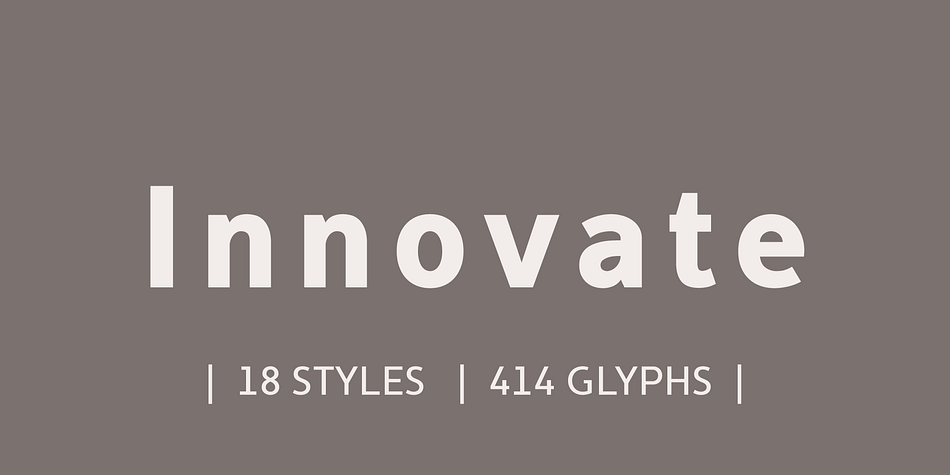 Innovate Font