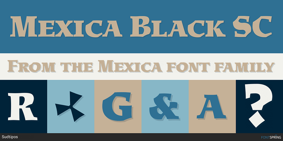 Mexica Black SC Font