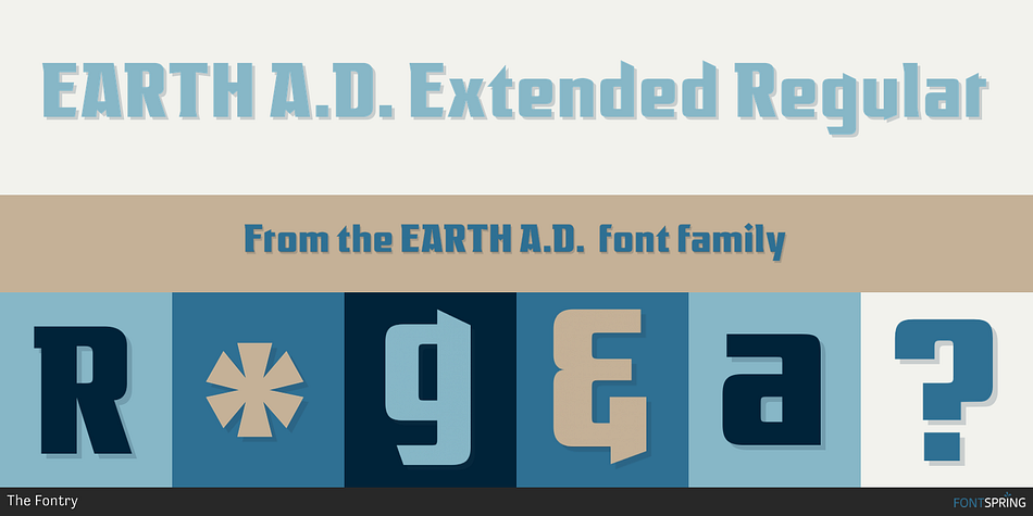 EARTH A.D. Font