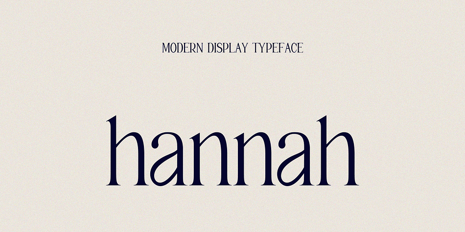hannah Font