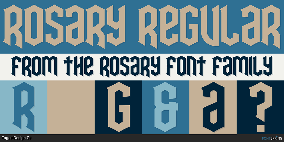 Rosary Regular Font