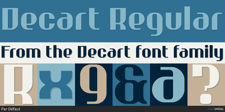 Decart Regular Font