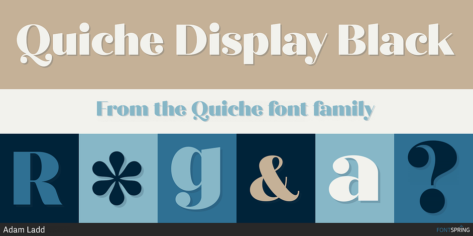 Quiche Display Font
