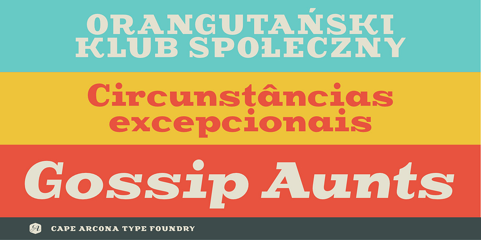 CA CapeRock Font | Fontspring