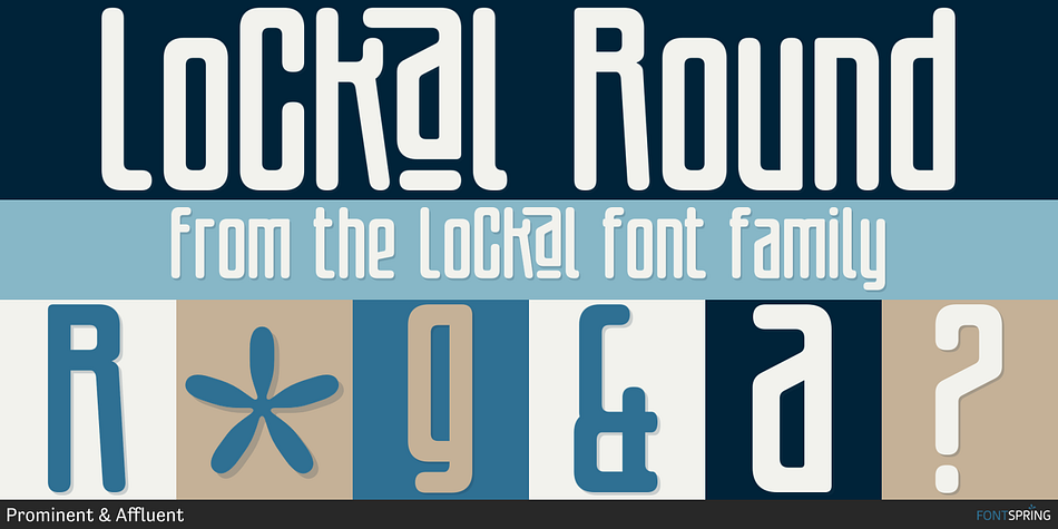 Lockal Round Font