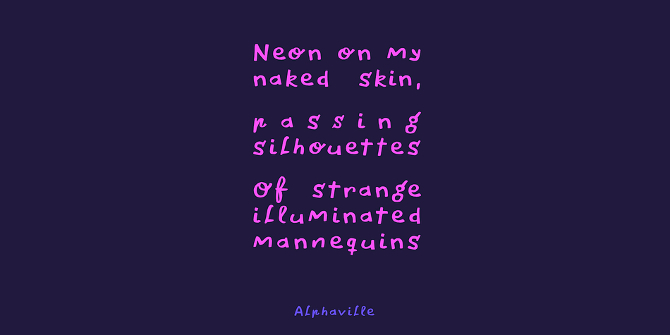 Neon Goo Font
