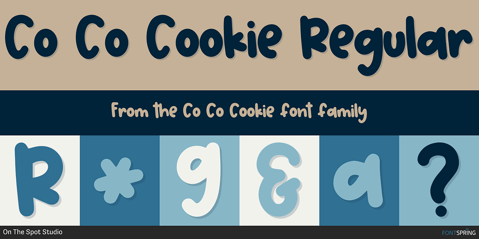 Co Co Cookie Regular Font