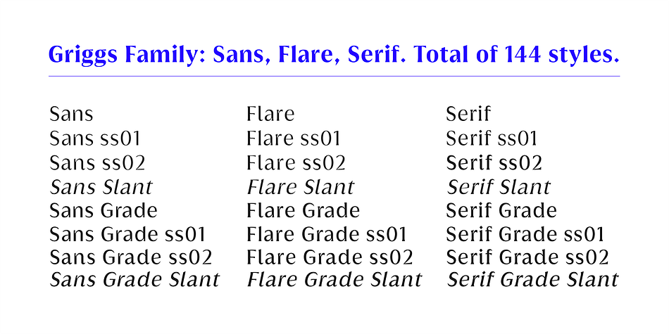 Griggs Family by Seniors Studio - Fontspring