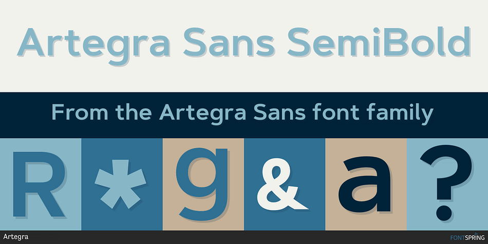 Artegra Sans Normal Complete Font