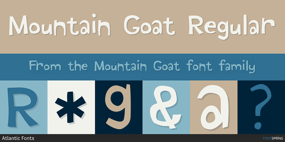Mountain Goat Regular Font