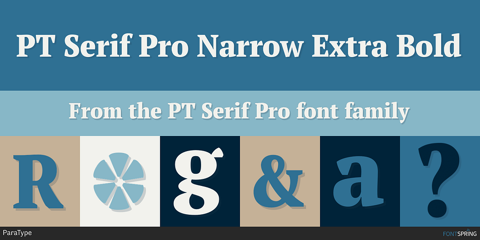 PT Serif Pro Font