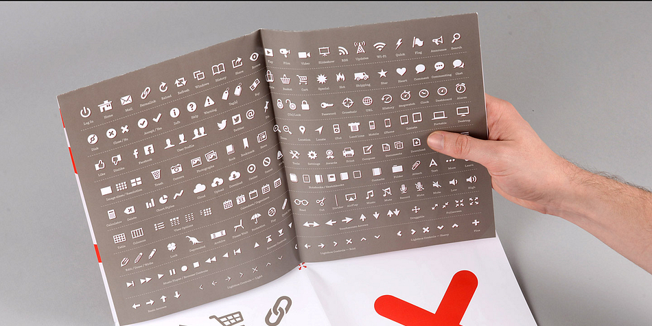 Modern Pictograms Pro Font