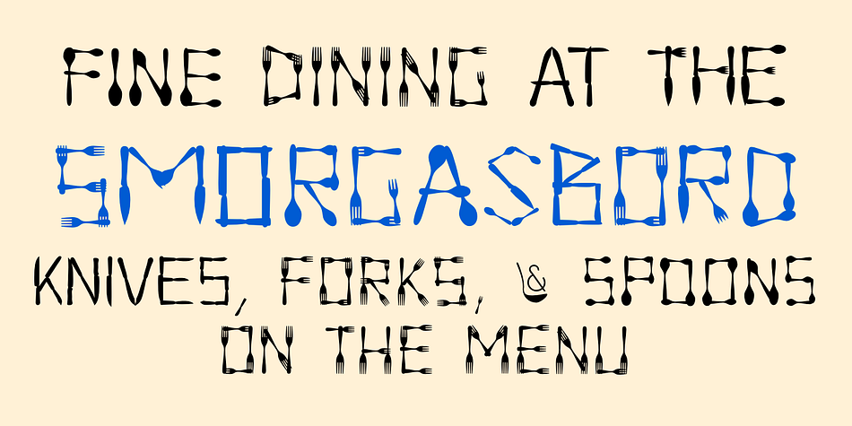 Dinner Font