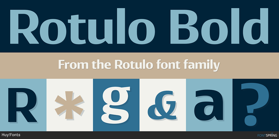 Rotulo Bold Font