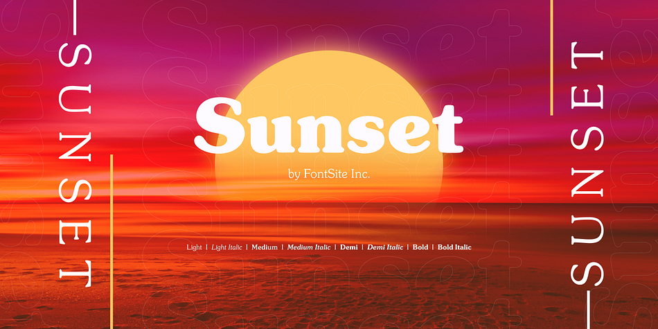 Sunset Font