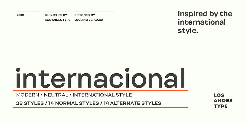 Internacional Font
