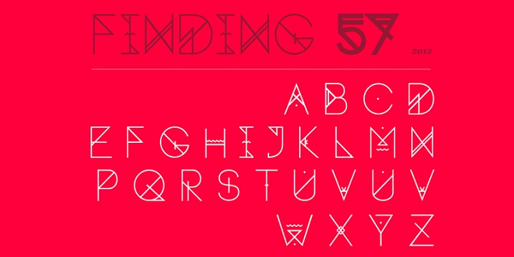 Finding57 Font