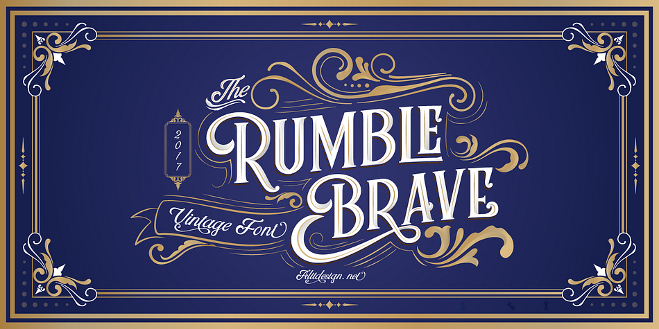 Rumble Brave Font