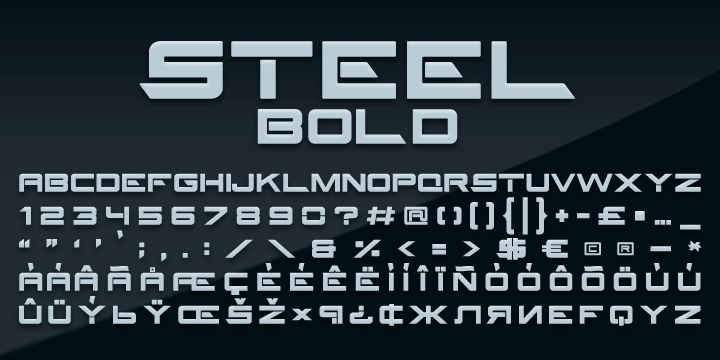 Steel Font