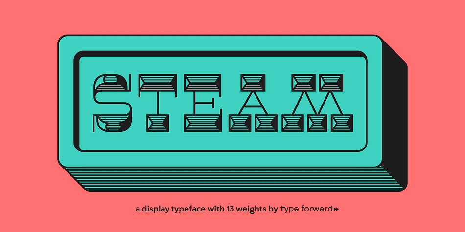 Steam Font