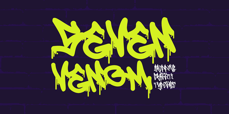 Seven Venom Font