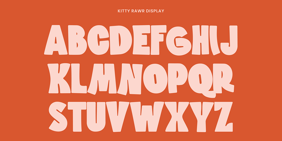 Kitty Rawr Font