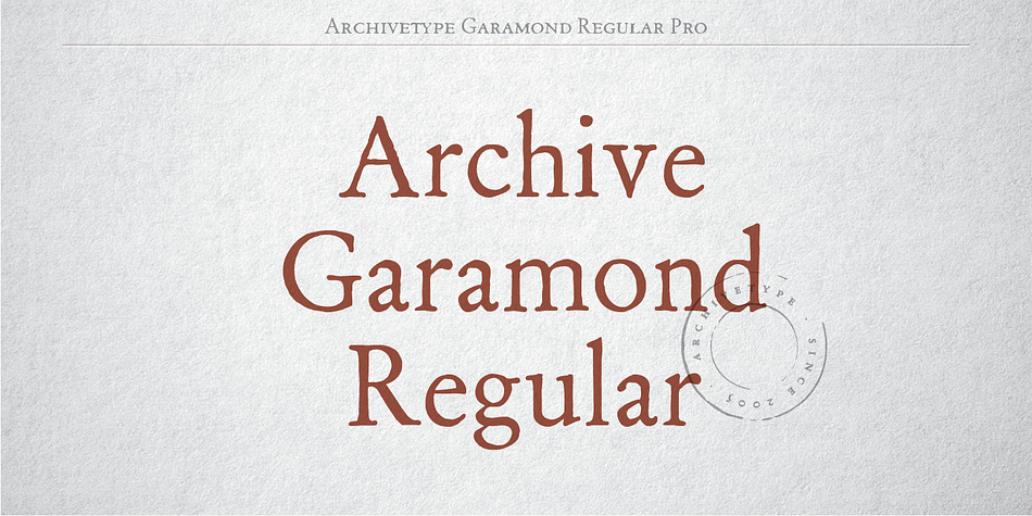 Claude Garamond Work