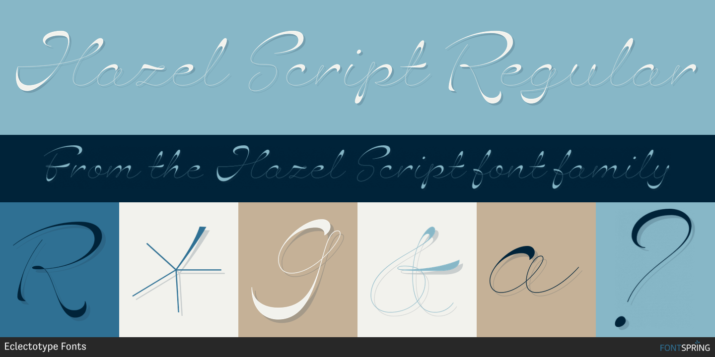 Fonts similar to Hazel Script