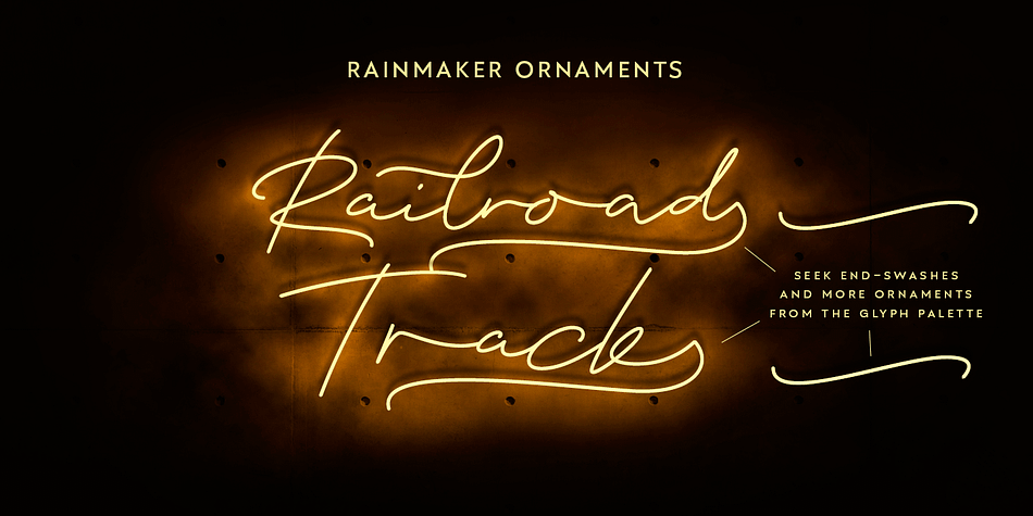 Rainmaker Script Font