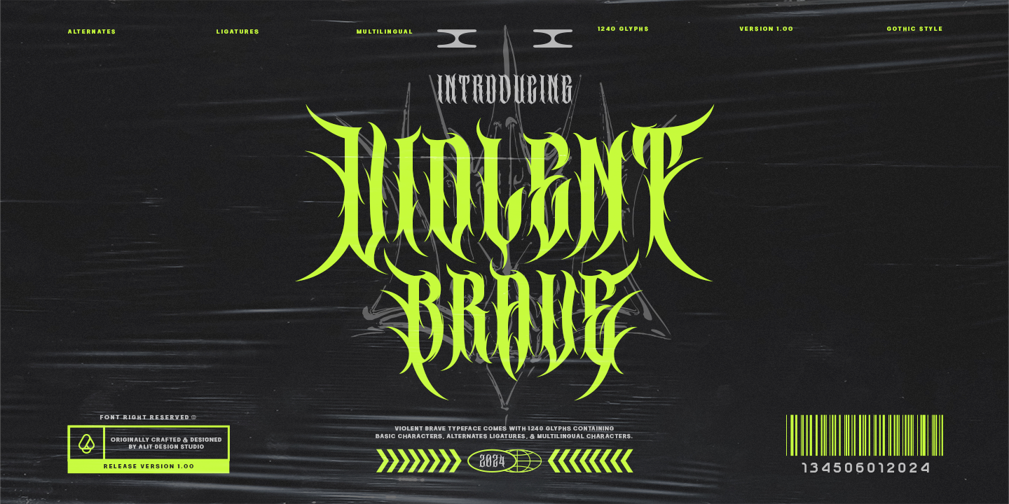 Violent Brave Font