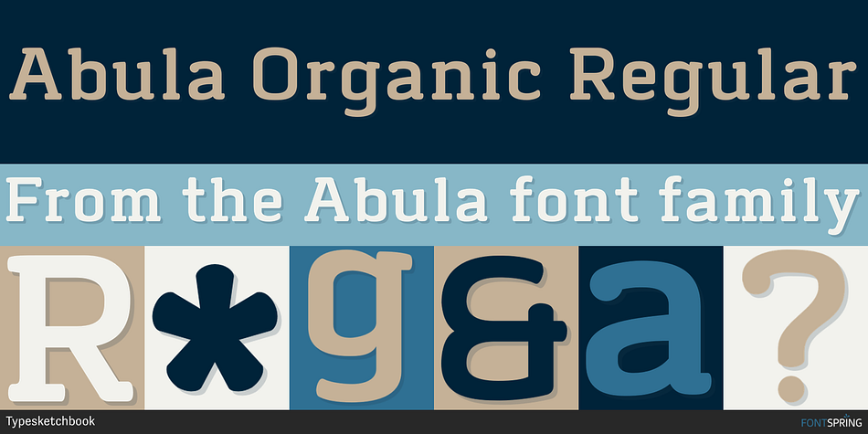Abula Organic Regular Font