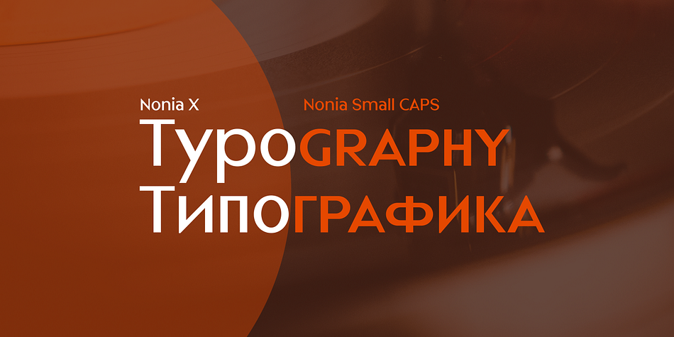 Nonia X Font