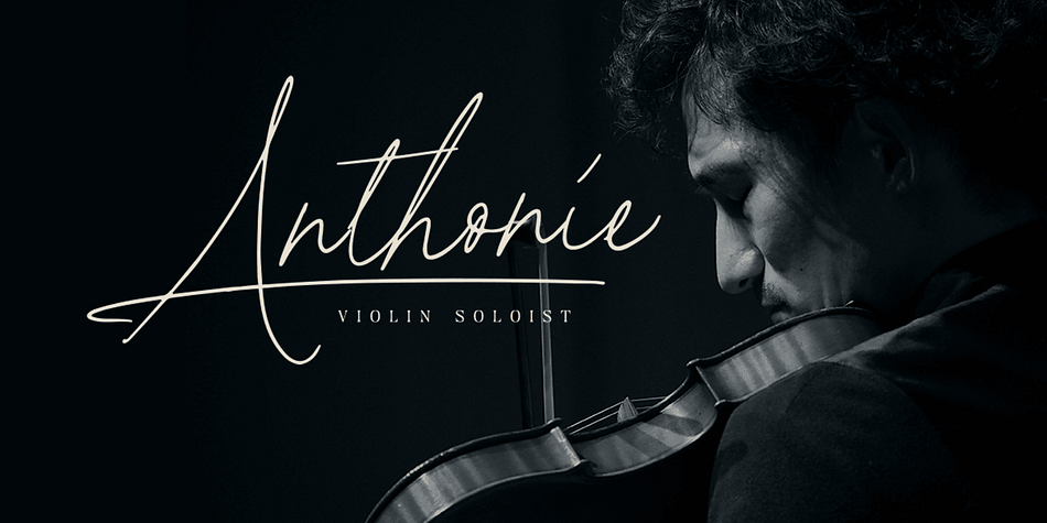 Andreas Signature Font