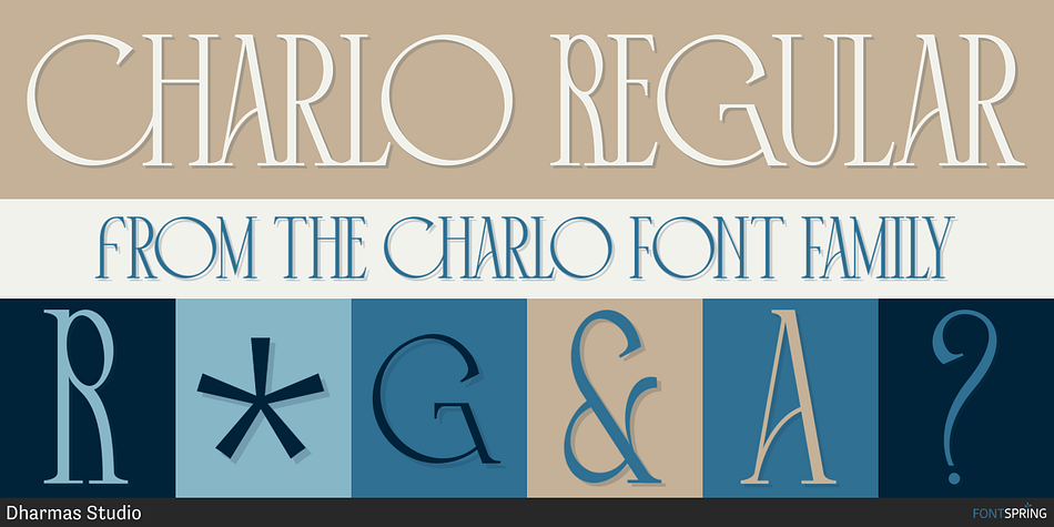 Charlo Regular Font