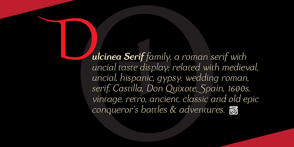 Dulcinea Serif Font