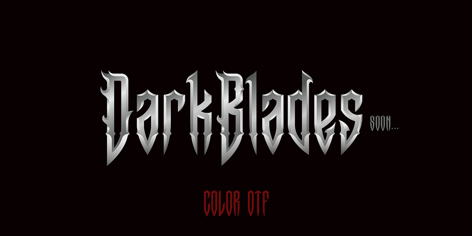 Dark Blades Font