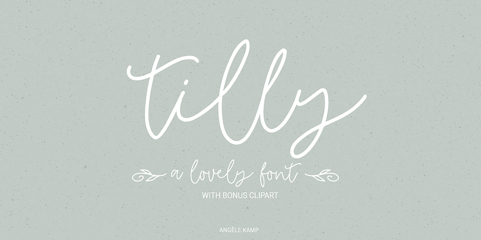 Tilly Font