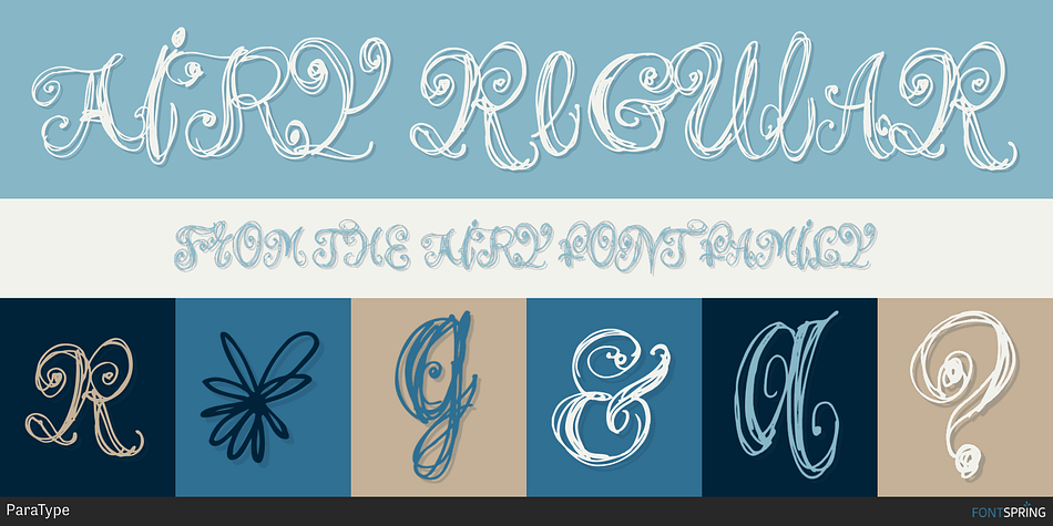 Airy Regular Font