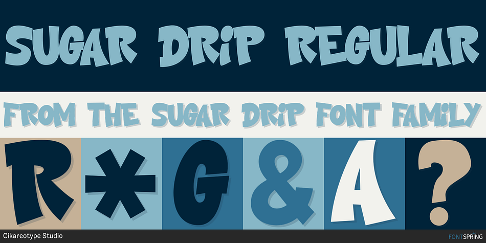 Sugar Drip Regular Font
