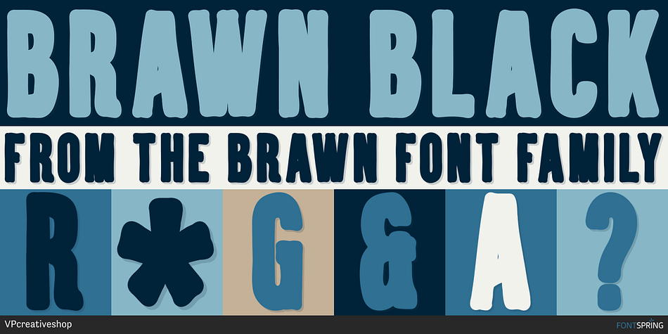 Brawn Black Font