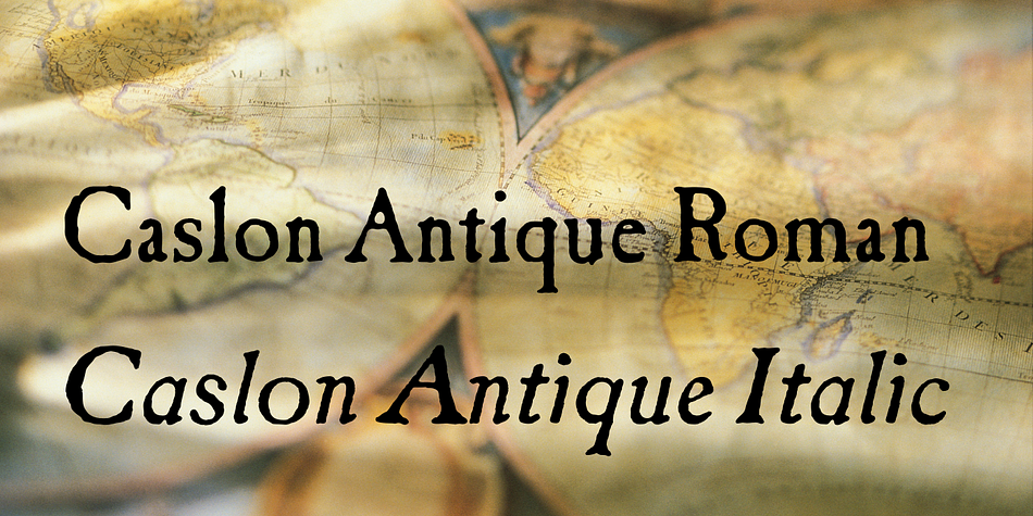Caslon Antique, GT Font