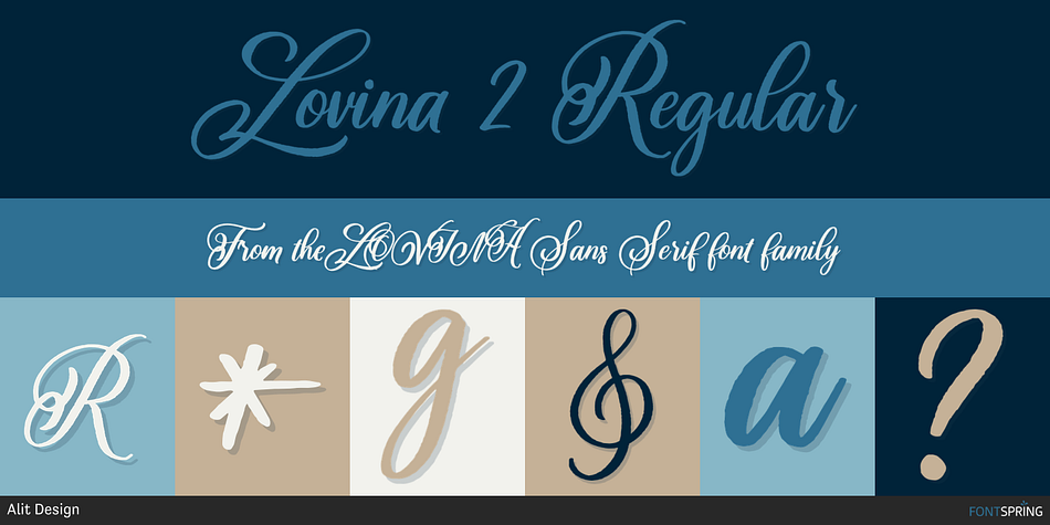 Lovina 2 Regular Font