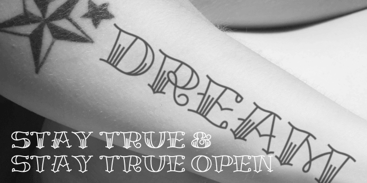 Stay True Font