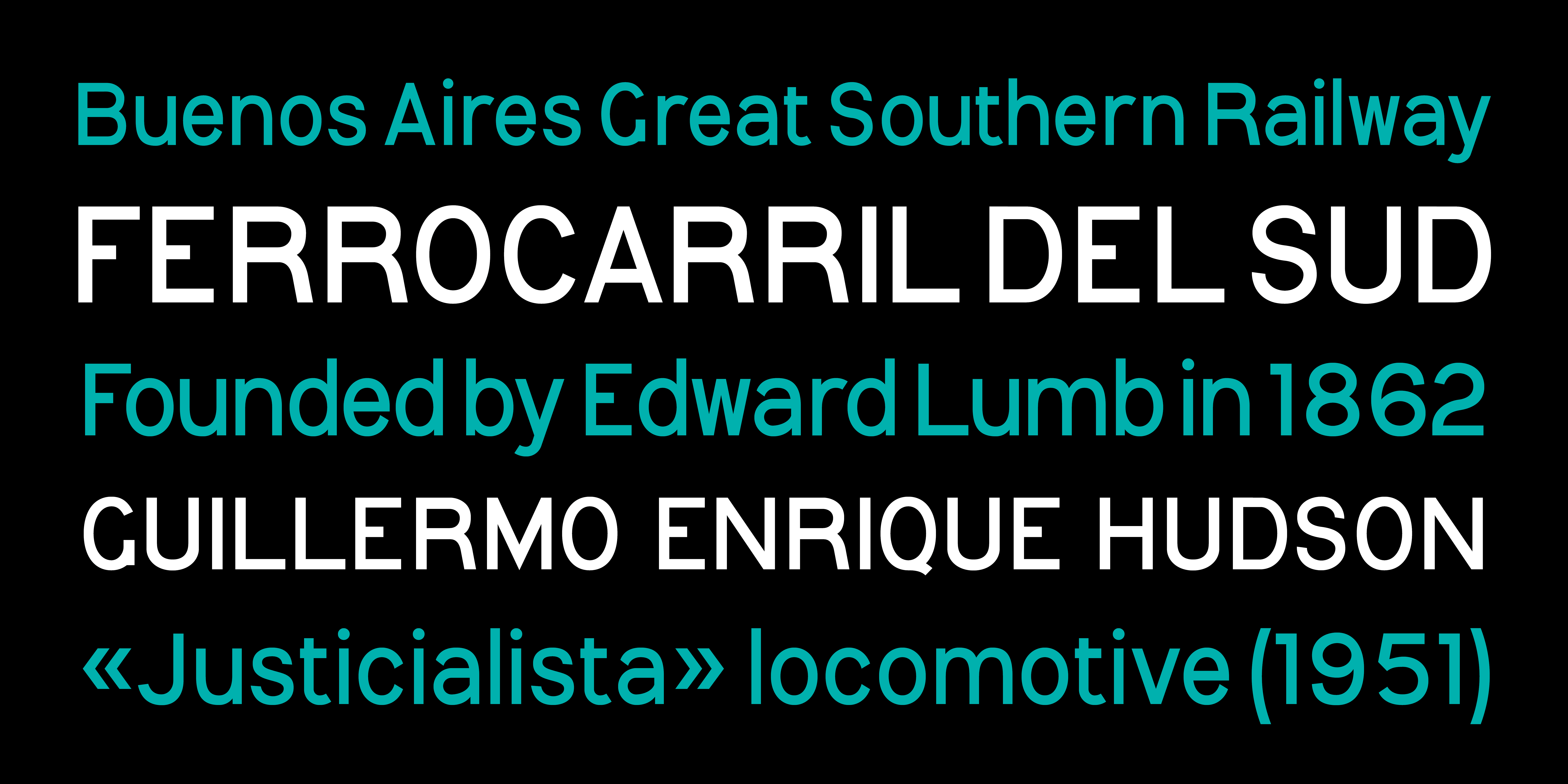 Southern Railway Font